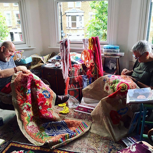 Kaffe Fassett In The Studio | Berry Quilt & Co.
